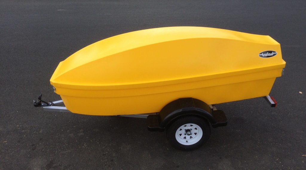 Trisled Velopod HPV and velomobile transport trailer | Trisled