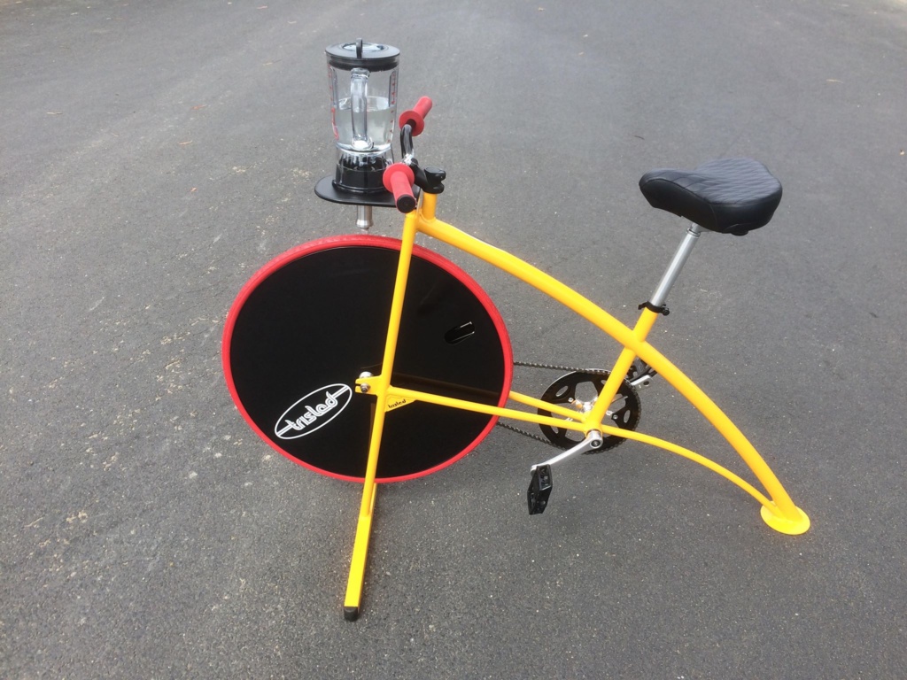 pedal powered smoothie blender | Trisled